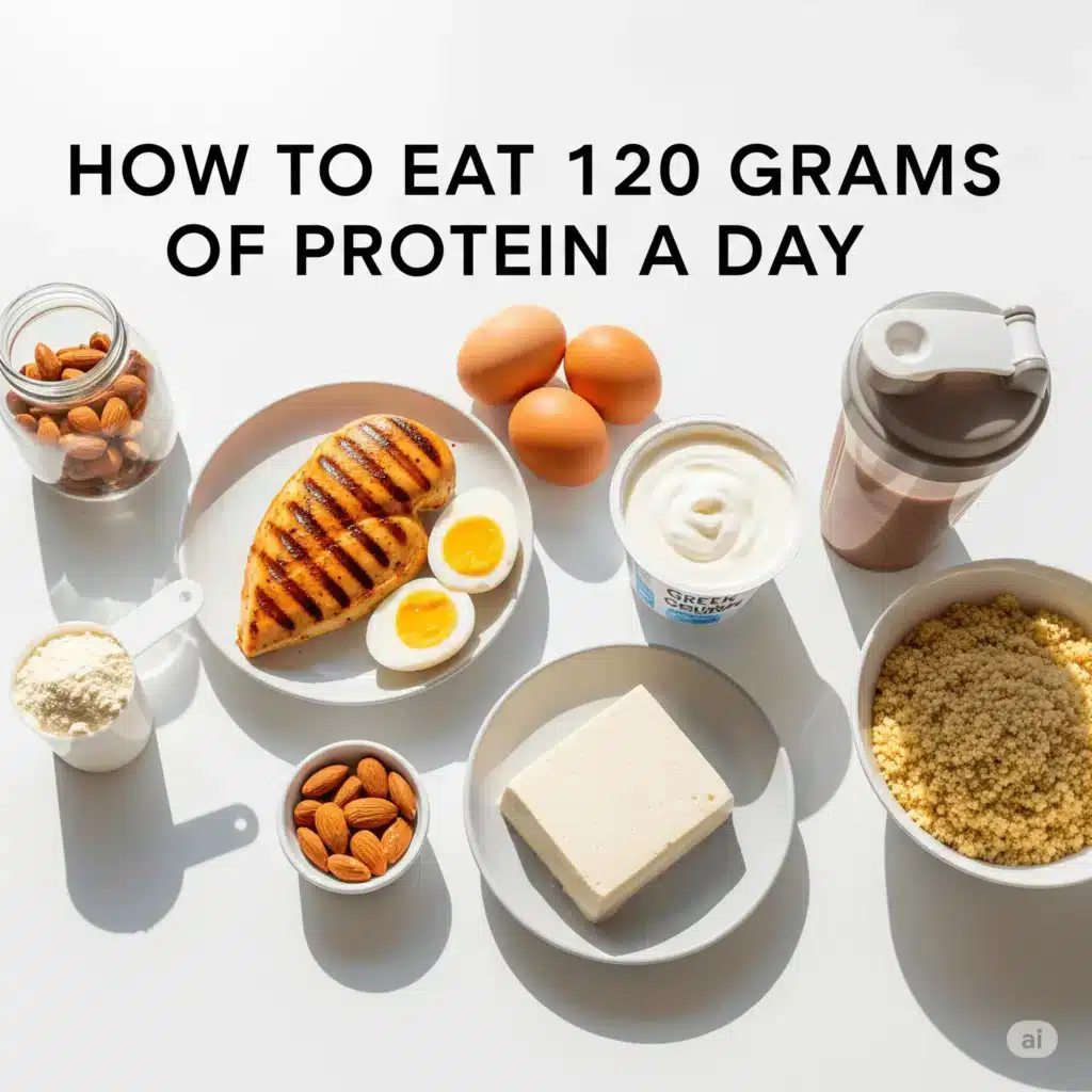 How to Eat 120 Grams of Protein a Day: Easy Guide with Tips & Food List ...