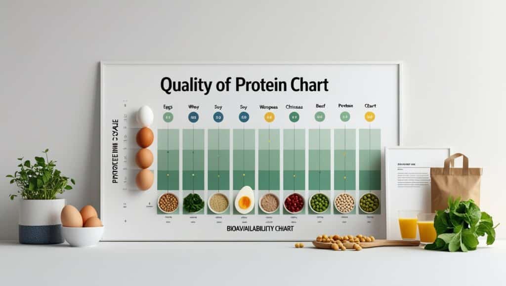 Quality of Protein Chart: Best Sources Ranked